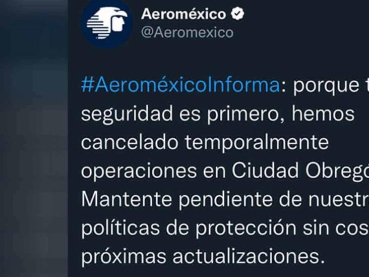 Diario Del Yaqui Suspenden Actividades En Aeropuerto De Obregón