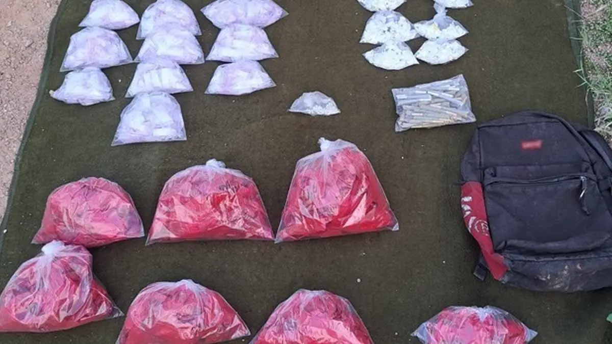 Guardia Nacional decomisa mochila cargada de droga en Sonora - Diario del Yaqui