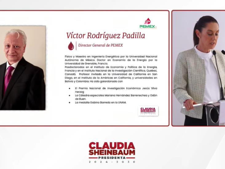 Claudia Sheinbaum designa a Víctor Rodríguez Padilla como nuevo ...