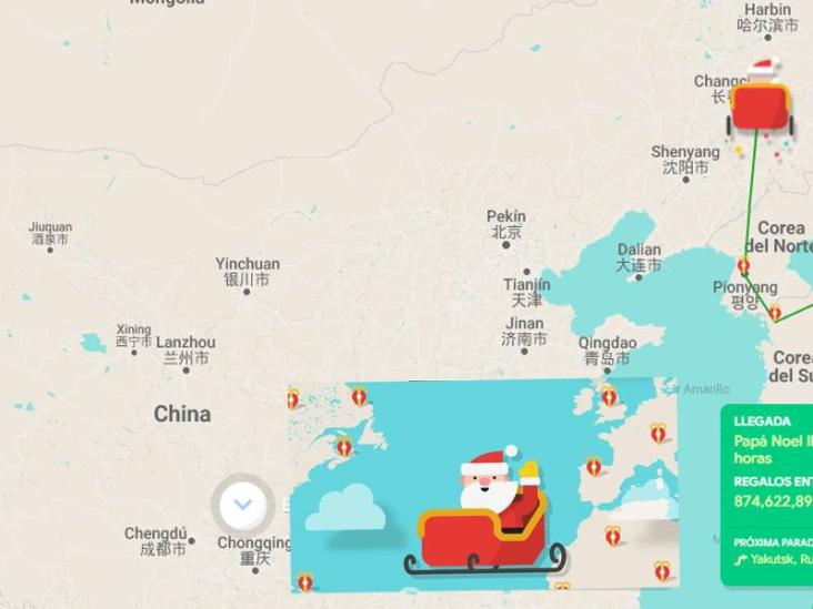 Diario del Yaqui - ¿Dónde está Santa Claus? Google te muestra su travesía por el mundo ...