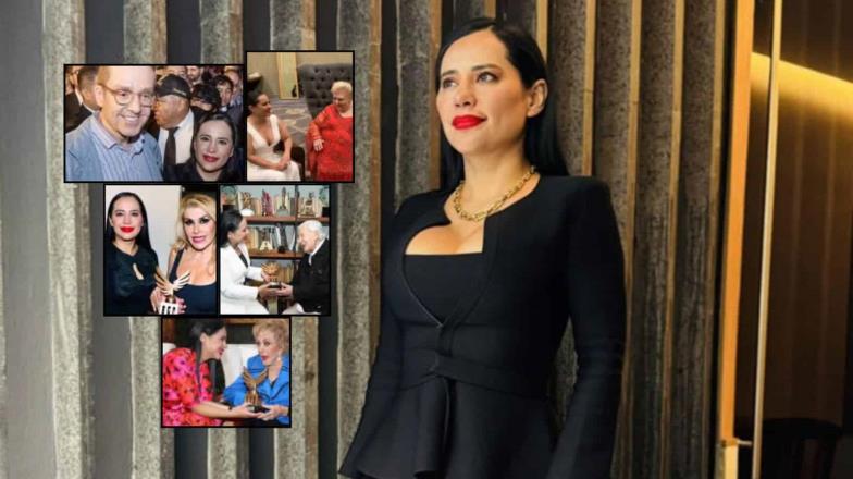 ¿Por qué se dice que Sandra Cuevas tiene una ‘maldición’ en sus fotos con famosos? - Diario del ...